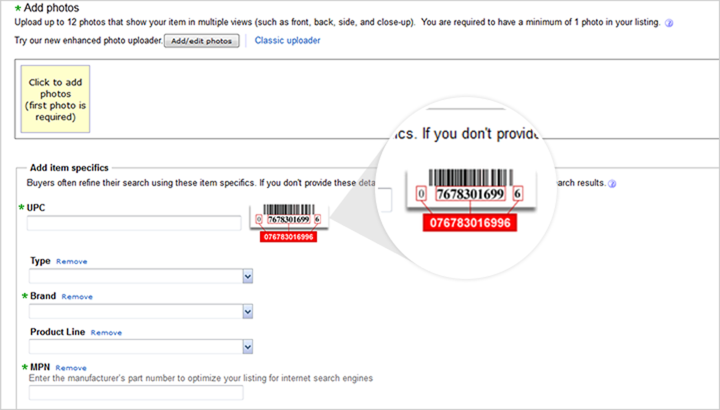Comment gérez-vous les codes produits sur eBay? – Webinterpret Help Center